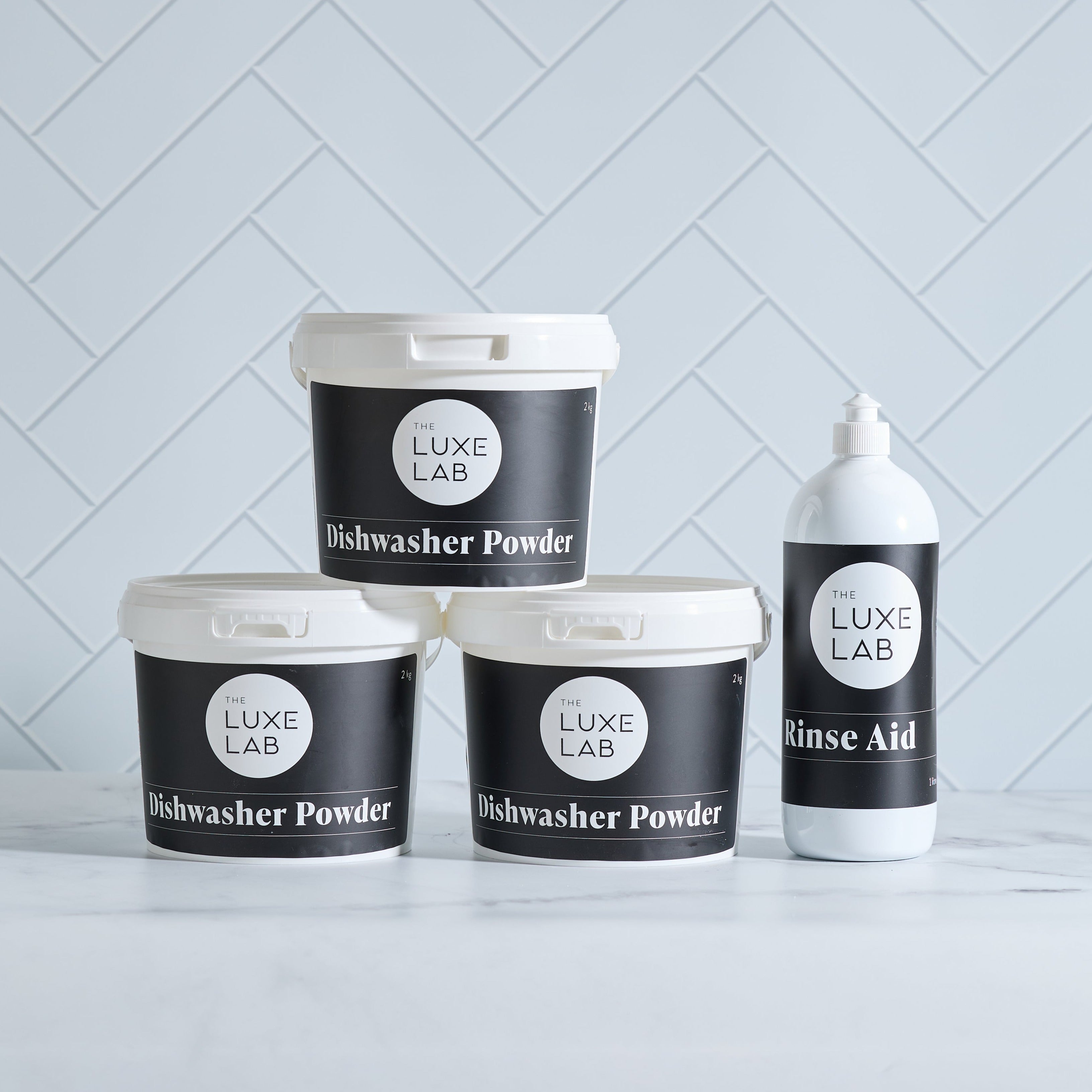 Dishwasher Bundle - 12 Month Supply (385 Washes) – The Luxe Lab